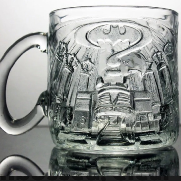 McDonald's | Dining | Mcdonalds Mug The Riddler Batman Forever Embossed ...